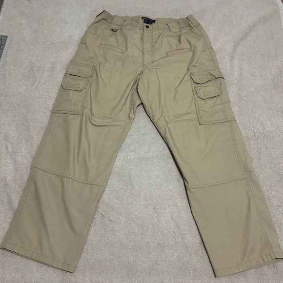 5.11 Tactical | Pants | 51 Tactical Cargo Pants Mens 36 3 Khaki Ripstop ...
